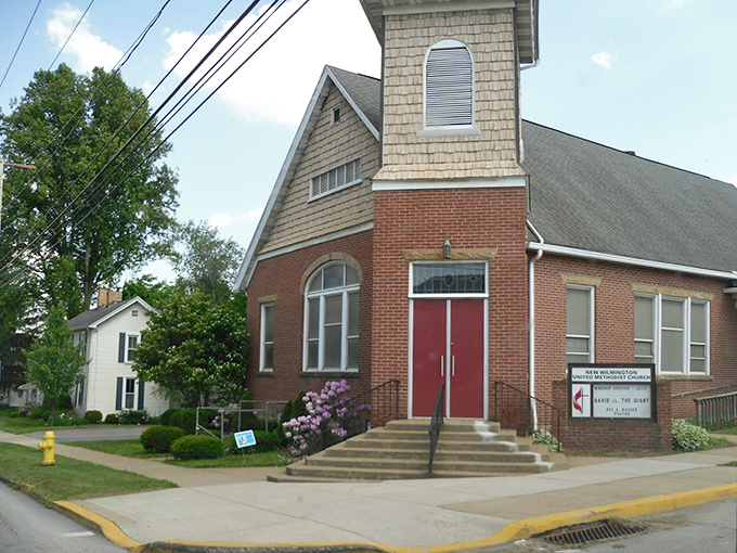 This charming church in New Wilmington stands as a reminder that breaking bread together is both sustenance and sacrament.