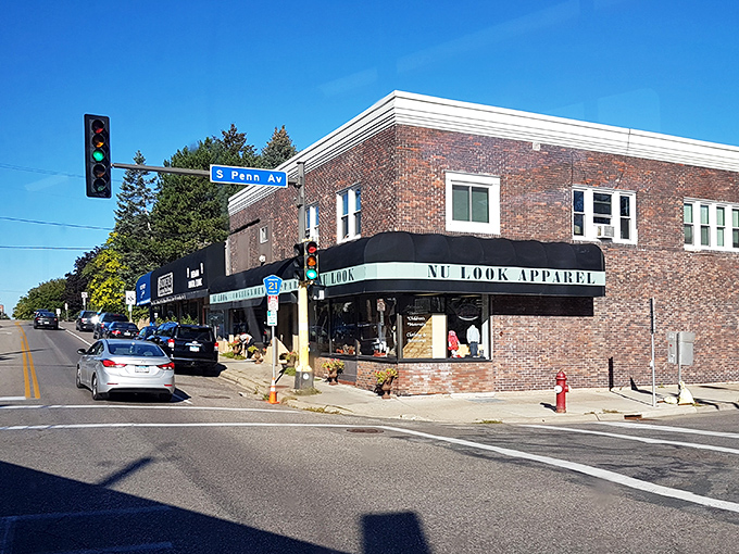 Classic brick, neighborhood charm, and fashion treasures &ndash; Nu Look holds court at this bustling Minneapolis intersection.