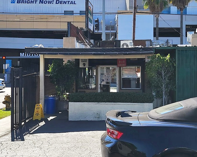 This unassuming building has fed generations of hungry Angelenos seeking that perfect late-night hot dog fix.