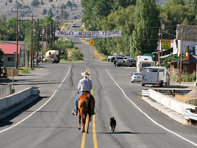 The Star Theater marquee shines bright, bringing Hollywood magic to Oregon's high desert country.
