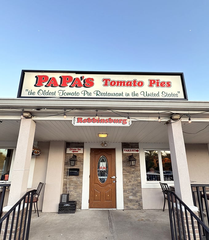 Papa's charming entrance hints at the century-old pizza traditions within. Some places improve with age &ndash; this is definitely one of them.