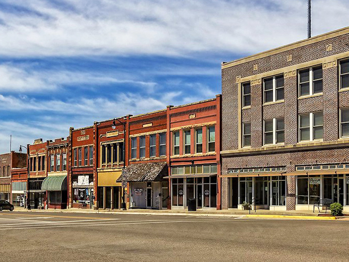 This Perry streetscape demonstrates how thoughtful planning creates lasting beauty that never goes out of style.