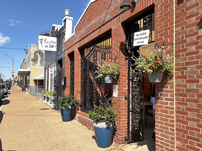 Marconi Avenue's little gem looks like it was transported straight from a Roman side street.