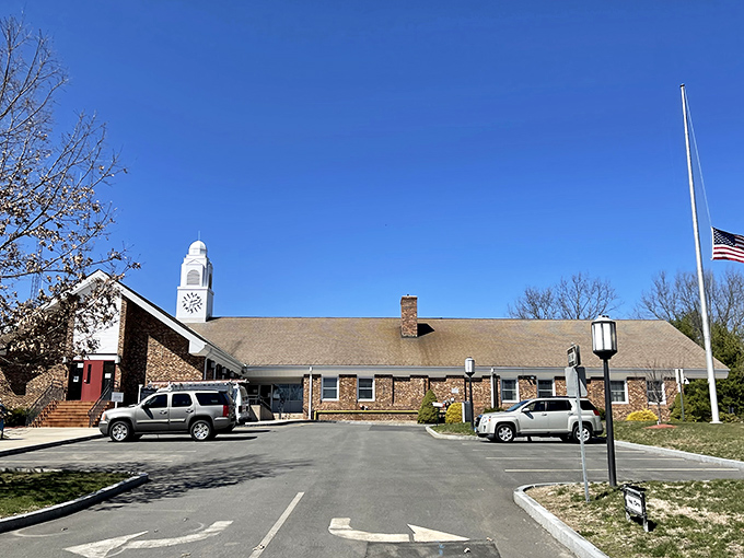 This modest town hall reflects Plymouth's practical approach to government and life&mdash;functional, affordable, and proudly unpretentious.