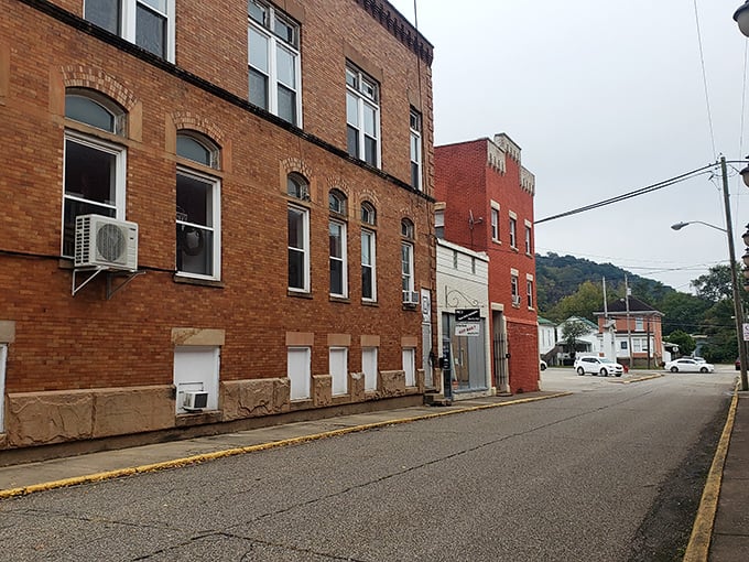 Brick by affordable brick! Point Pleasant's weathered walls whisper tales of river town living where your Social Security check speaks volumes.
