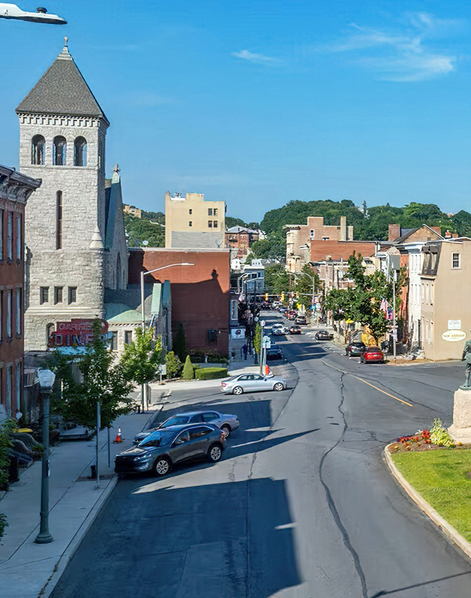 Pottsville's architectural details tell stories of prosperity past, while today's affordable living writes new chapters for retirees.