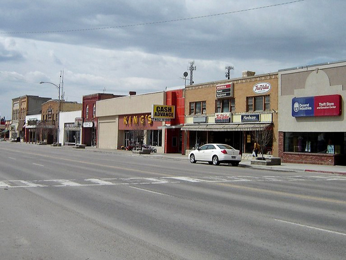 Preston's intersection tells you everything you need to know - directions to everywhere, prices from yesteryear.