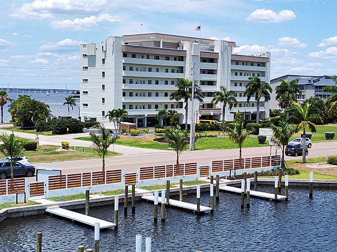 Modern waterfront condos in Punta Gorda prove that retirement paradise doesn't have to cost paradise prices to wake up to harbor views.