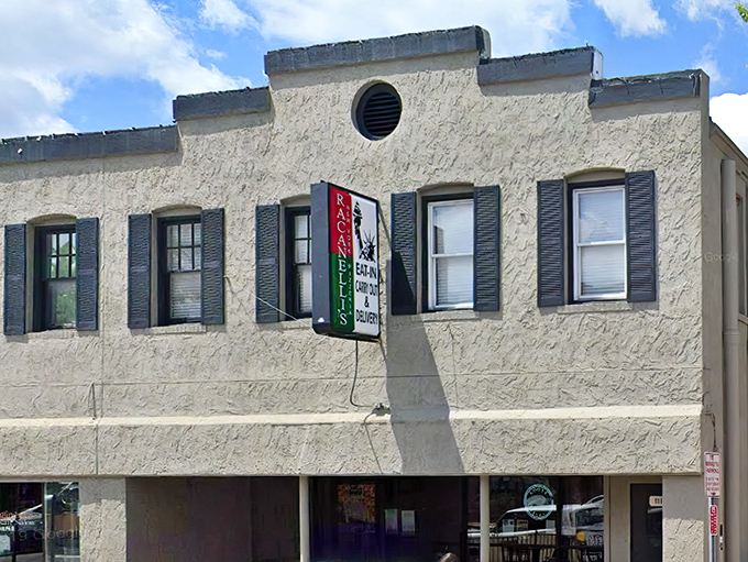 Historic building, timeless pizza magic - some combinations just work perfectly together without trying too hard.