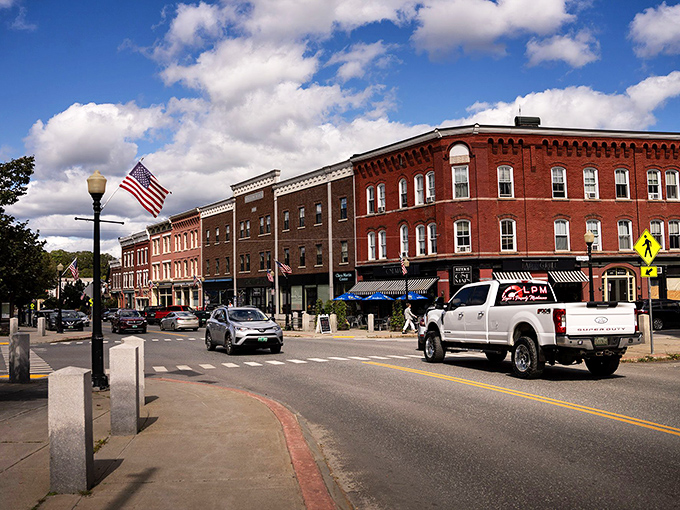 The post office anchors Randolph's downtown, delivering not just mail but a sense of community that makes affordable living here feel luxurious.