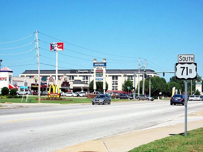 Small-town squares like this one prove that the best things in life are often the simplest ones.