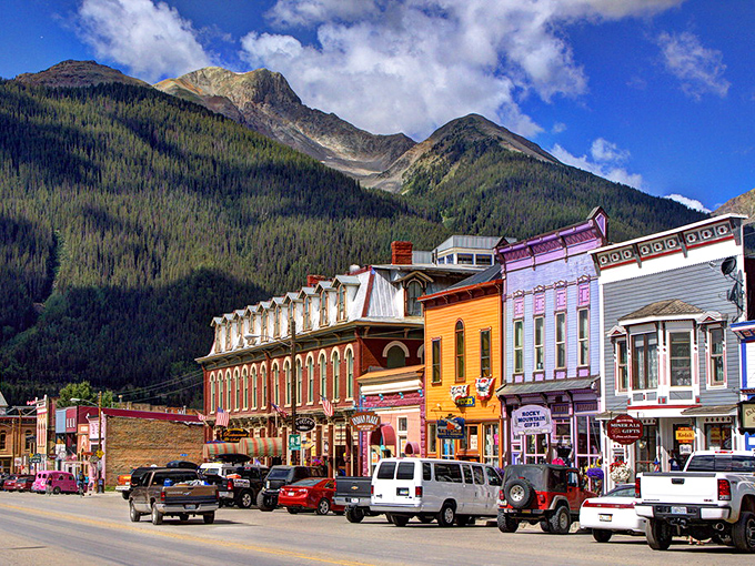 This Victorian streetscape remains frozen in time, like stepping into your great-grandfather's photograph album.