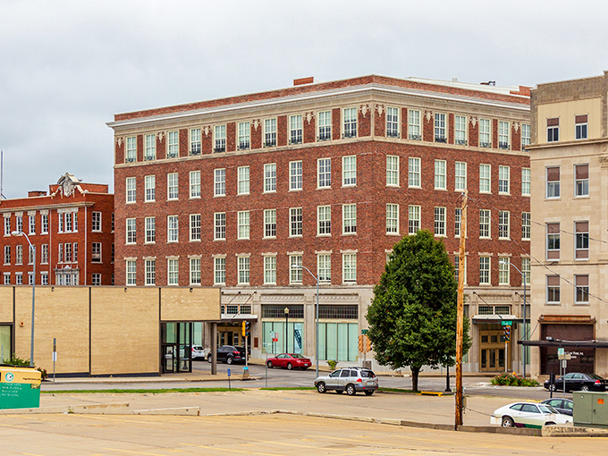 This quintessential small-town streetscape could star in any movie about discovering America's hidden treasures.