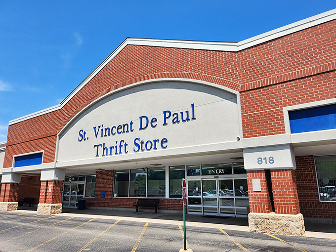 St. Vincent's Waukesha location boasts an architectural charm that hints at the treasures waiting inside.