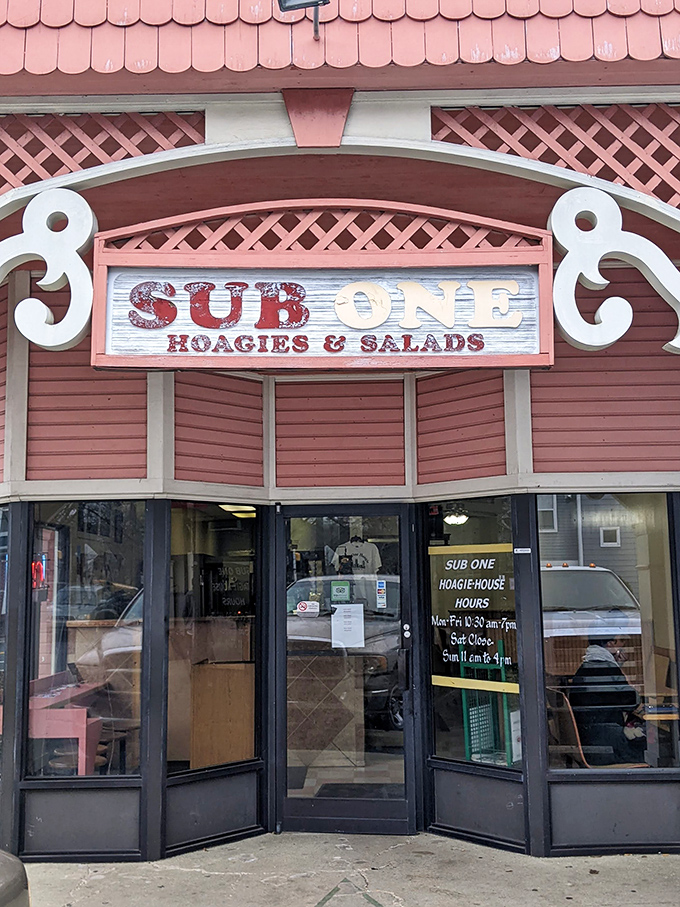 Bold colors often signal bold flavors, and this cheerful storefront delivers on both promises beautifully.