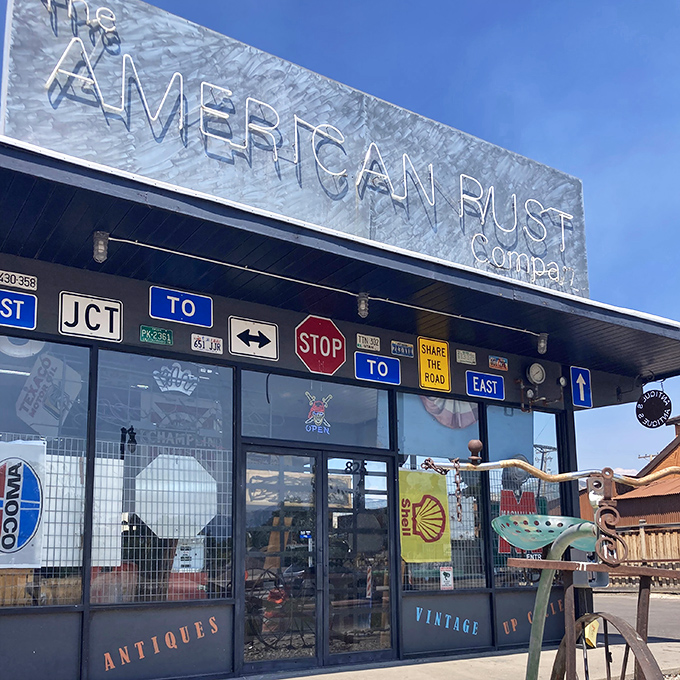 Those road signs aren't just decoration&mdash;they're directing you to the motherlode of American nostalgia inside.