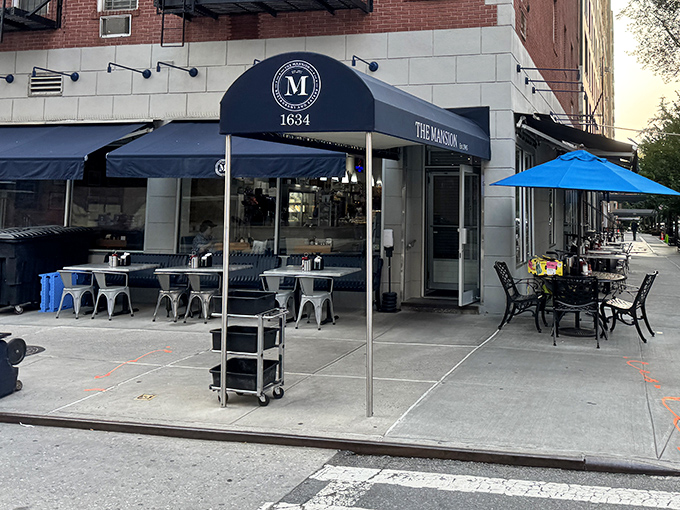 Contemporary design meets timeless breakfast traditions in this Upper East Side morning haven of comfort.