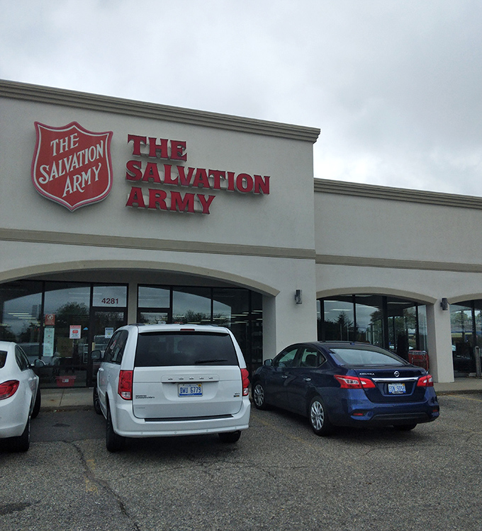 Behind that familiar red shield lies a carefully organized wonderland where yesterday's castoffs become today's exciting discoveries.
