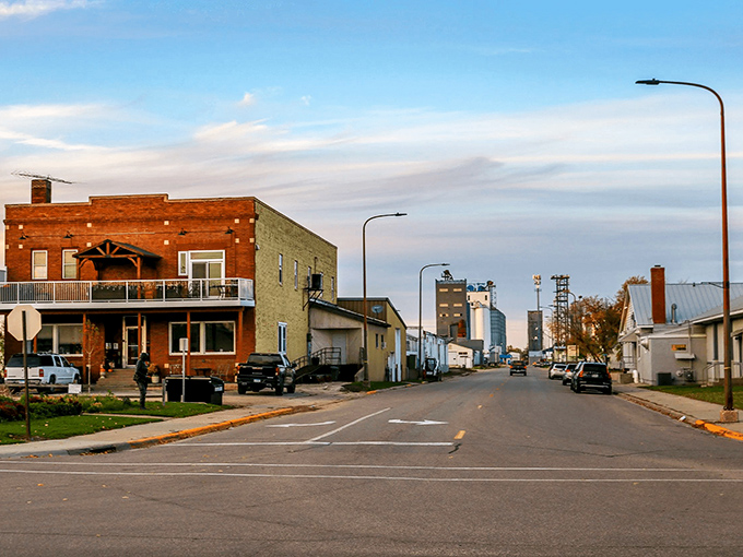 The view down Thief River Falls' main street reveals a community that values its roots. Small-town living with surprising amenities.