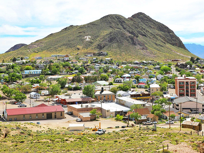 Local businesses and residential homes line Tonopah's sun-drenched mountainside, offering prices that feel as refreshing as the desert breeze.