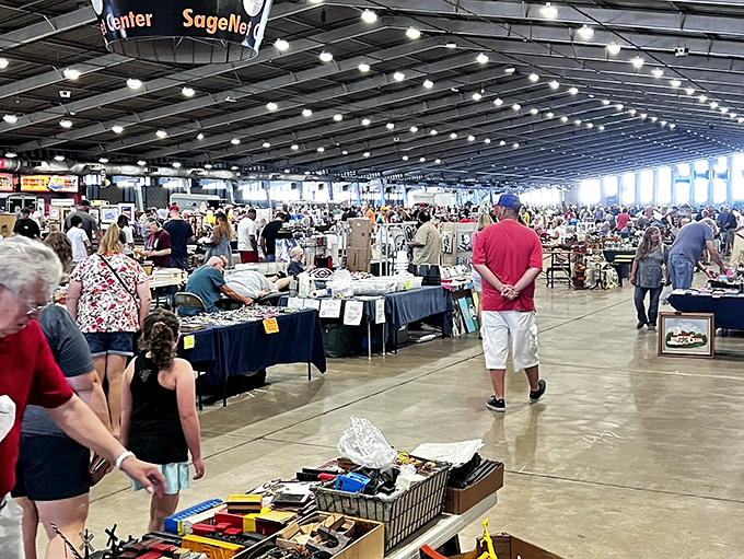 Like a department store from another dimension! Tulsa's market offers everything from vintage toys to handcrafted curiosities.
