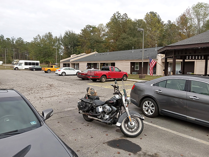 Turner-Duvall's community spaces bring neighbors together like a small-town square. That motorcycle says retirement doesn't mean slowing down!