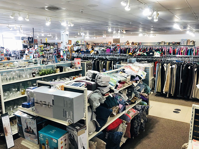 This spacious Greenfield location promises the kind of thrift shopping that lives up to expectations.