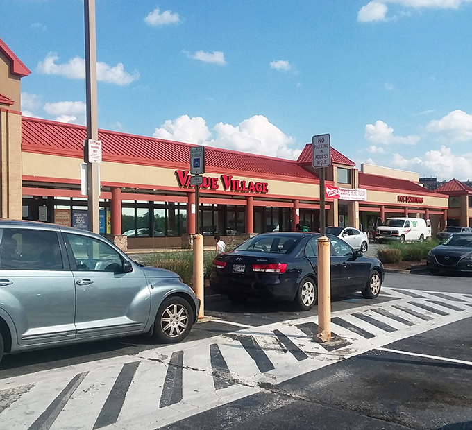 The straightforward signage reflects honest values, where Silver Spring locals know they'll find authentic deals without any fancy gimmicks.