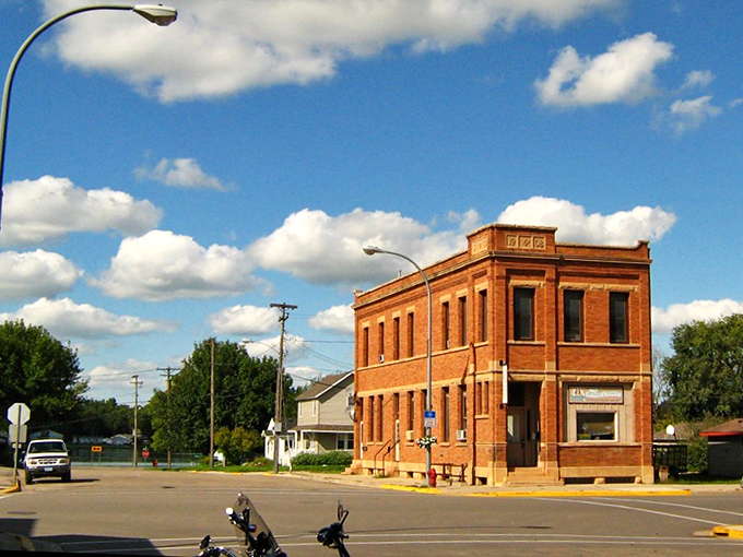 Main Street Waterville invites evening strolls past buildings with stories to tell &ndash; no admission fee required.