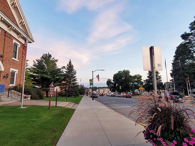 The impressive Mitchell County Courthouse stands as Waukon's crown jewel. Architectural details that would cost millions to replicate today.