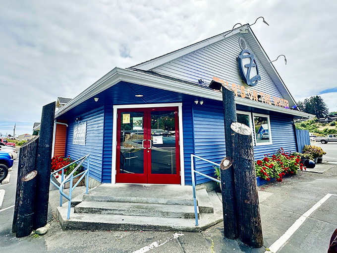 Nautical charm meets pizza perfection &ndash; because sometimes the best meals come with a side of seagulls.