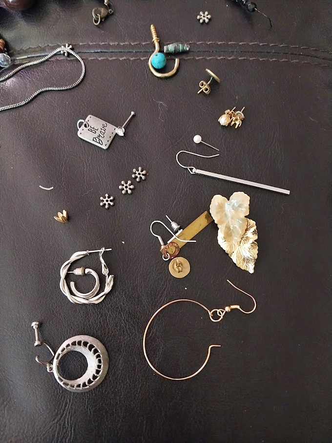 A constellation of earrings, pendants, and forgotten fashion statements. Each piece carries its own history, waiting for you to write its next chapter.