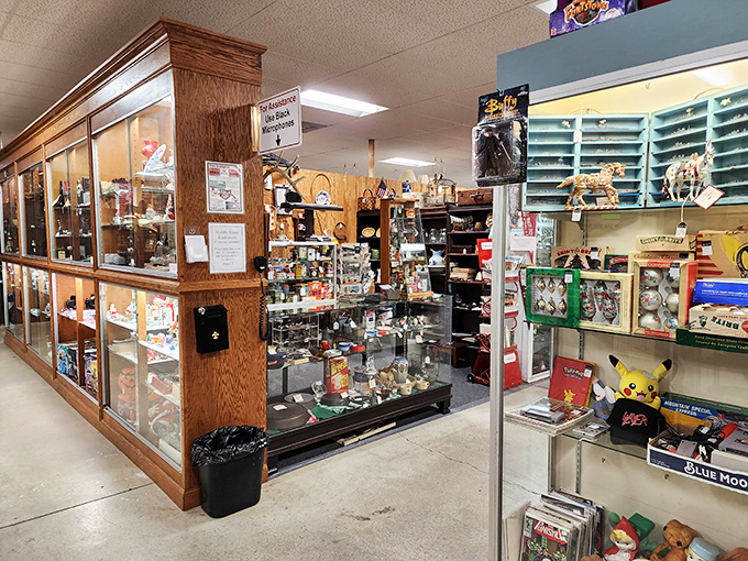 Toy collectors, prepare your wallets! This aisle is where childhood memories come with price tags and adult-sized joy.