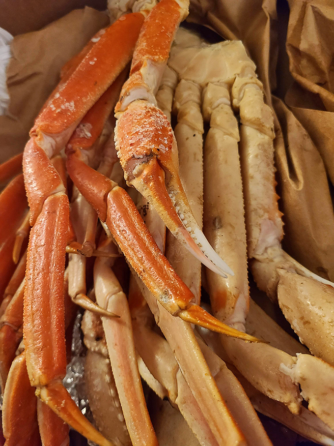 Snow crab legs that make you work for your reward&mdash;like nature's version of those fancy puzzle boxes, except infinitely more delicious.