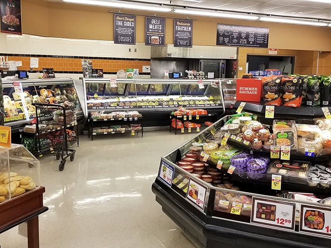 Grocery shopping becomes less chore, more exploration at the local Albertsons. That deli counter has solved more dinner dilemmas than a thousand cooking shows.
