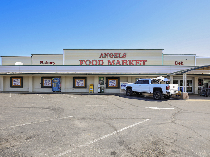Angels Food Market proves you don't need a fancy name to be essential. The holy trinity of small towns: bakery, deli, and local gossip hub.