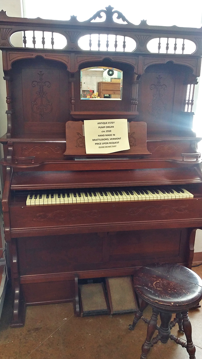This isn't just a piano&mdash;it's a time capsule with keys. Imagine the songs it's played, the homes it's graced, the fingers that have danced across it.