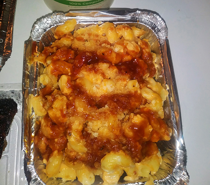 Mac and cheese gets the BBQ treatment, because everything's better with a little smoke and swagger.