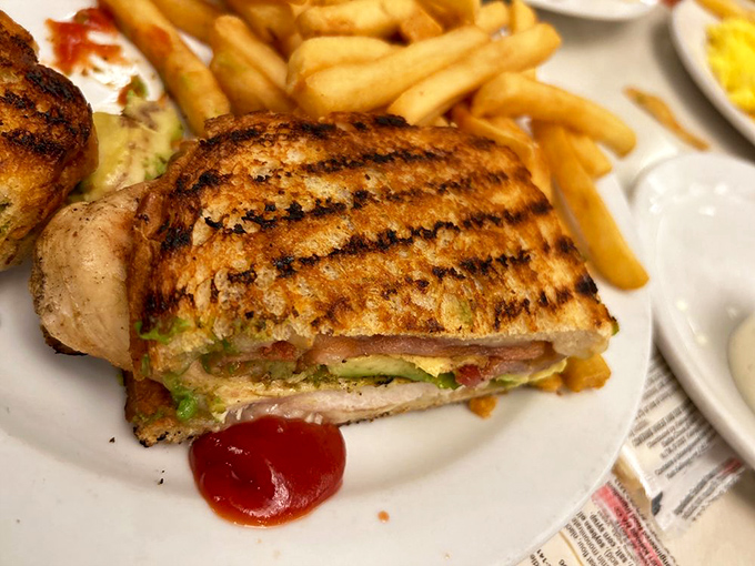 This grilled sandwich has achieved the golden ratio of crispy exterior to melty interior&mdash;architectural perfection between bread.