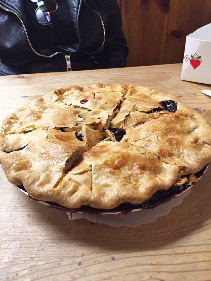 Berry pies at Mom's prove that sometimes the most beautiful things in life are also the messiest. Worth every purple-stained napkin!