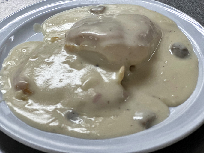 Biscuits and gravy&mdash;the breakfast equivalent of a warm hug from your grandmother, if your grandmother was secretly a culinary genius.