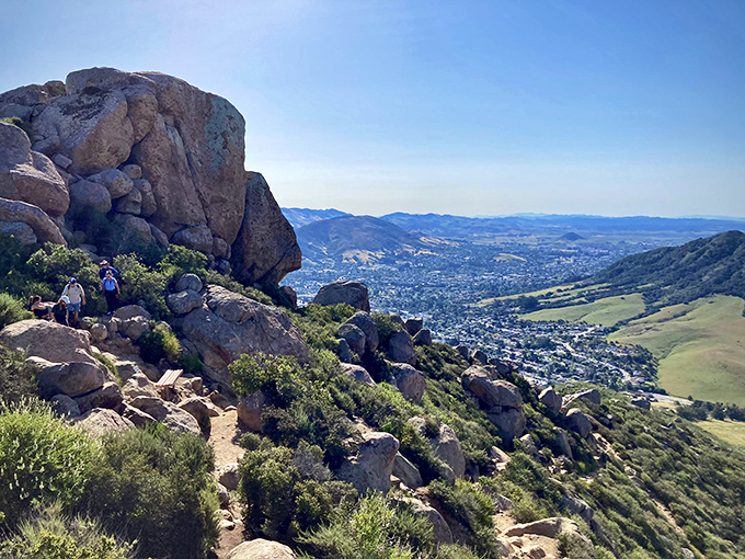 Hiking Bishop Peak rewards adventurous souls with panoramic views that make smartphone photos actually worth scrolling through.