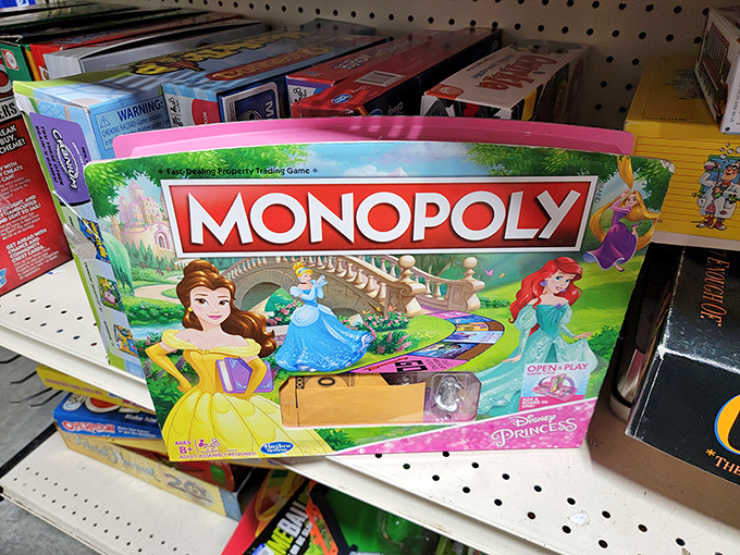 Board game bonanza! This Disney Princess Monopoly proves that even real estate tycoons can live happily ever after.