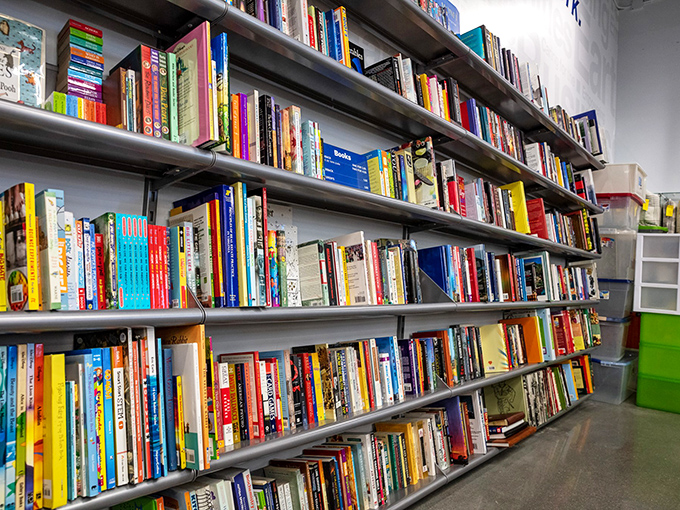 Bookworms rejoice! These shelves hold literary journeys spanning decades—from dog-eared paperbacks to pristine hardcovers, all waiting for their next reader.