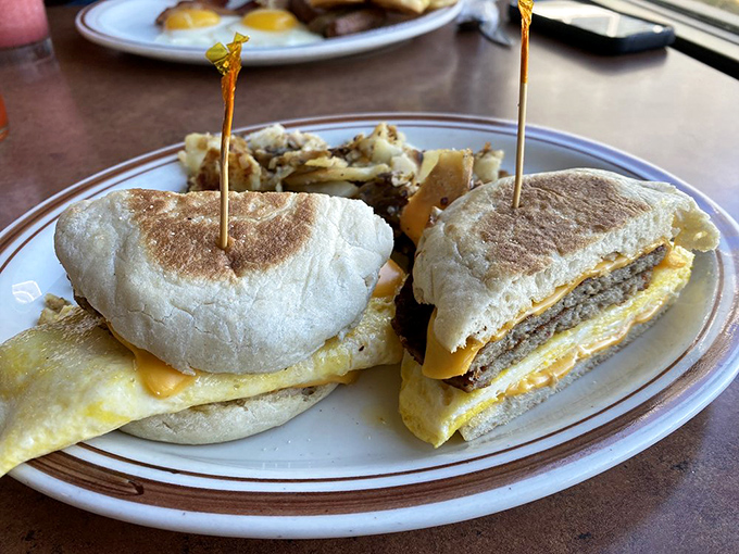 Breakfast sandwiches that make you wonder why we ever relegated eggs to just the morning hours&mdash;this is all-day deliciousness.