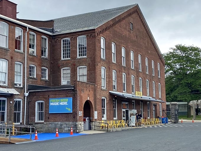 Former mill buildings find new purpose in Adams, where industrial architecture meets modern innovation&mdash;history recycled rather than forgotten.