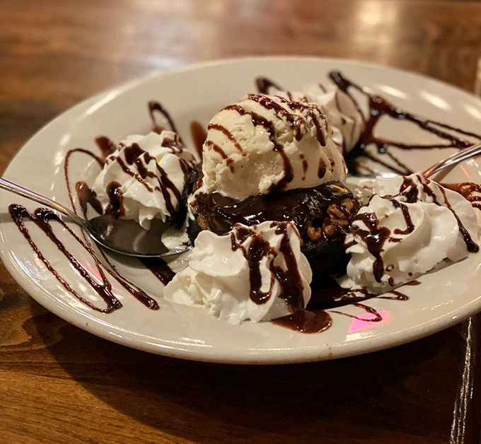 The brownie sundae that makes you question whether to eat it or propose marriage to it.
