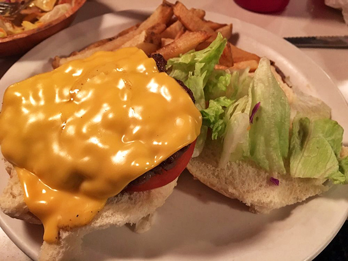 When your burger needs its own engineering degree to eat, you know you're in trouble.
