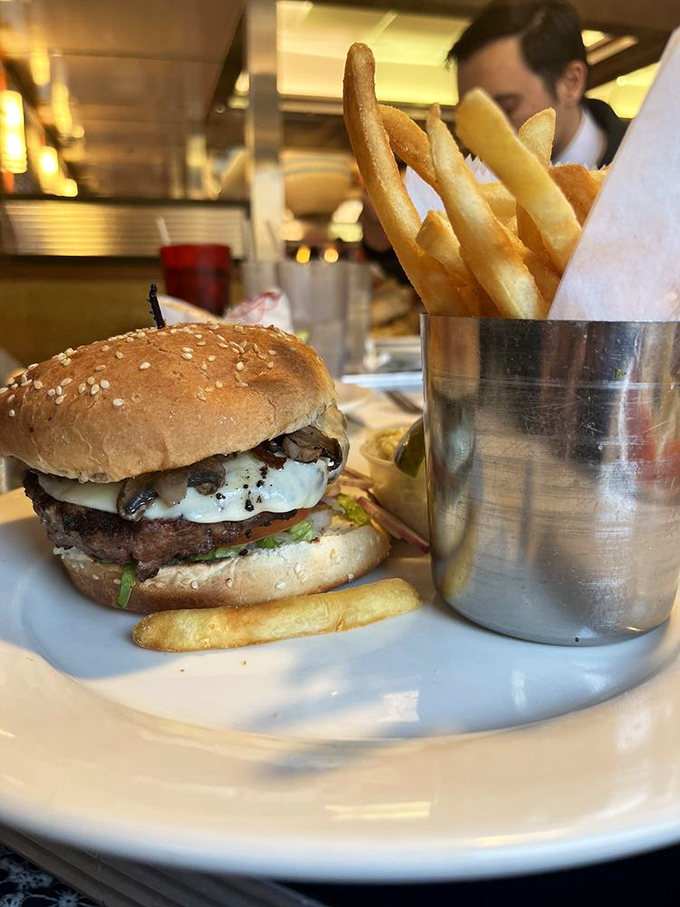 This burger didn't come to make friends &ndash; it came to make your day significantly better.
