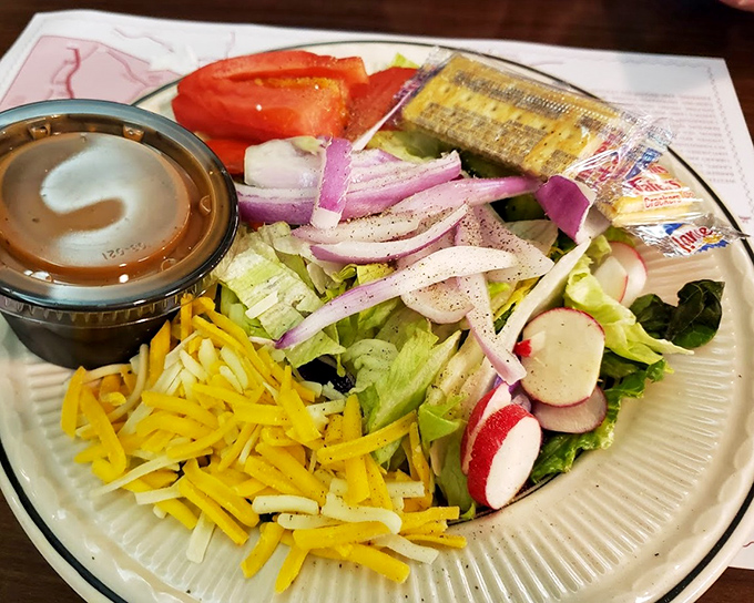 A chef salad that actually deserves the title "chef"&mdash;crisp, colorful, and composed with the care usually reserved for dishes with French names.